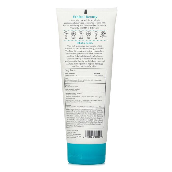 Derma E Therapeutic Itch Relief Lotion 227g – Europa Cosmetica