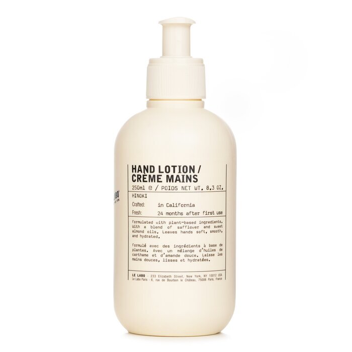 Le Labo Hinoki Hand Lotion 250ml – Europa Cosmetica